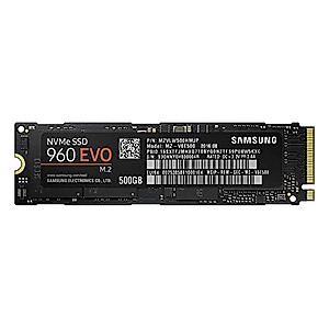 Samsung 960 EVO 500GB Solid State Drive (MZ-V6E500BW) m.2 NVMe,Hybrid Drive