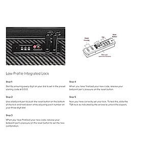 TUMI 19 Degree International Expandable 4-Wheel Carry On - Hard Shell Carry On Luggage - Rolling Carry On Luggage for Plane & International Travel - Black