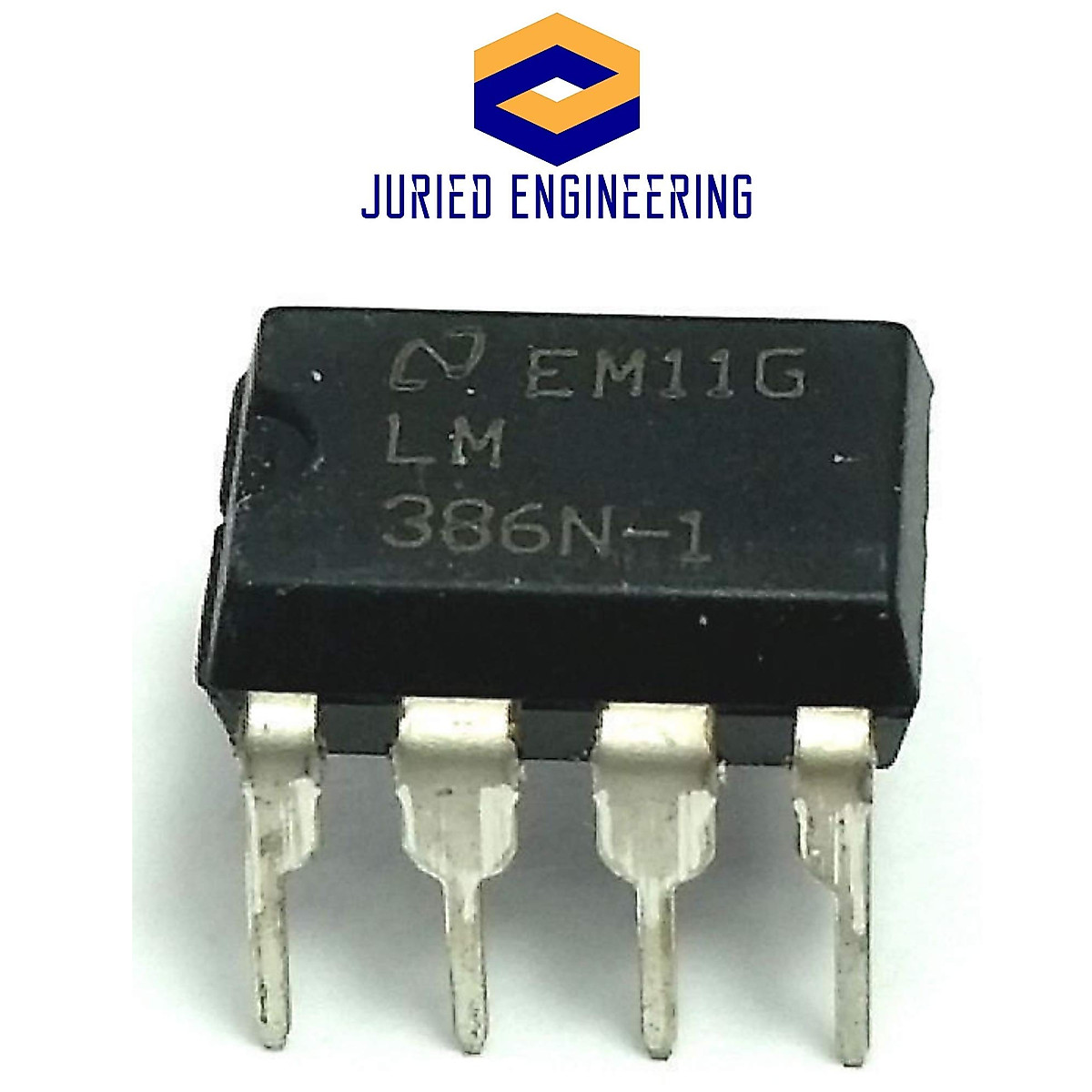 National Semiconductor LM386N-1 LM386 Wide Input Voltage Low Power Audio Amplifier with Internal Gain DIP-8 (Pack of 20)