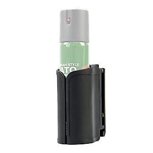 X2TKTACT Pepper Spray Holster, Police Duty OC Spray Holder, Open Top Duty Spray Pouch for MK4 Pepper Spray Black
