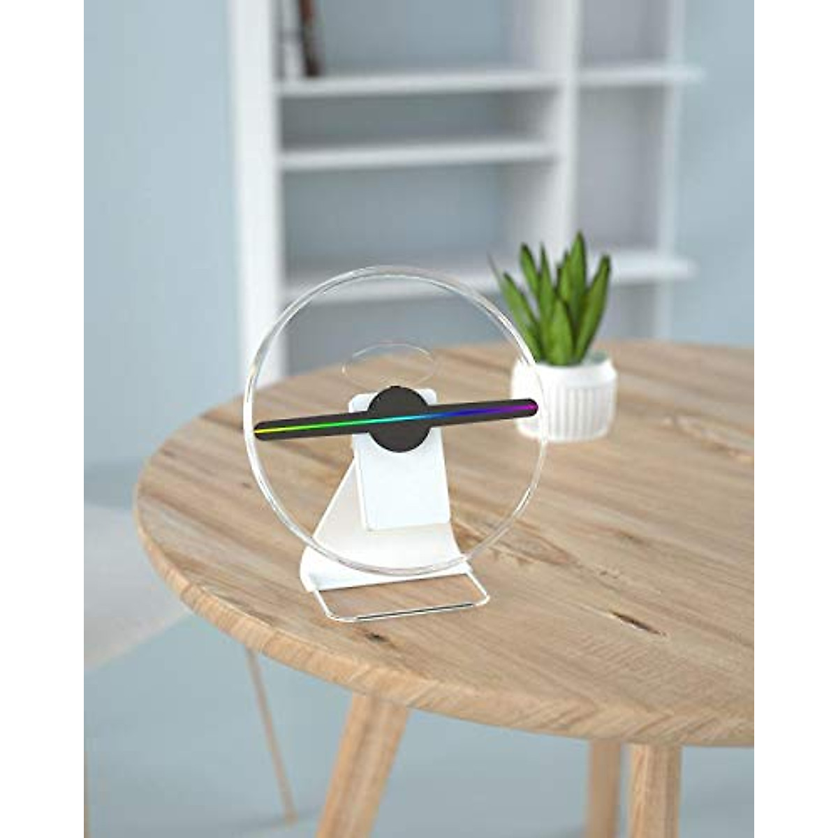 ROMIX 30cm Advertising Display 3D Holographic Led Fan Hologram Advertising Fan for 3D LCD Advertising Display ventiladores 3D