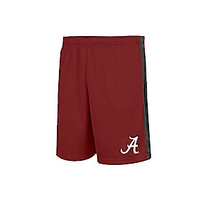Profile Varsity Men's Big & Tall Athletic Shorts, Card Red/Charcoal, 3X