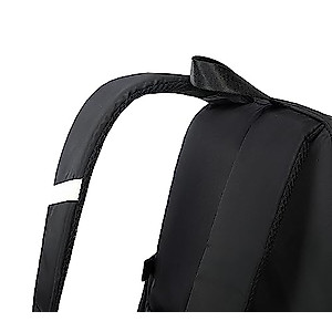 Jaygulf Waterproof Women Laptop Backpack Casual Girls Daypack Black