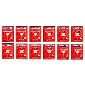 North Mountain Supply - RS-PC-12 Red Star Premier Classique Wine Yeast - Pack of 12 - Fresh Yeast