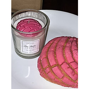 Pan Dulce | Concha Candle| 1 Count (Pink)