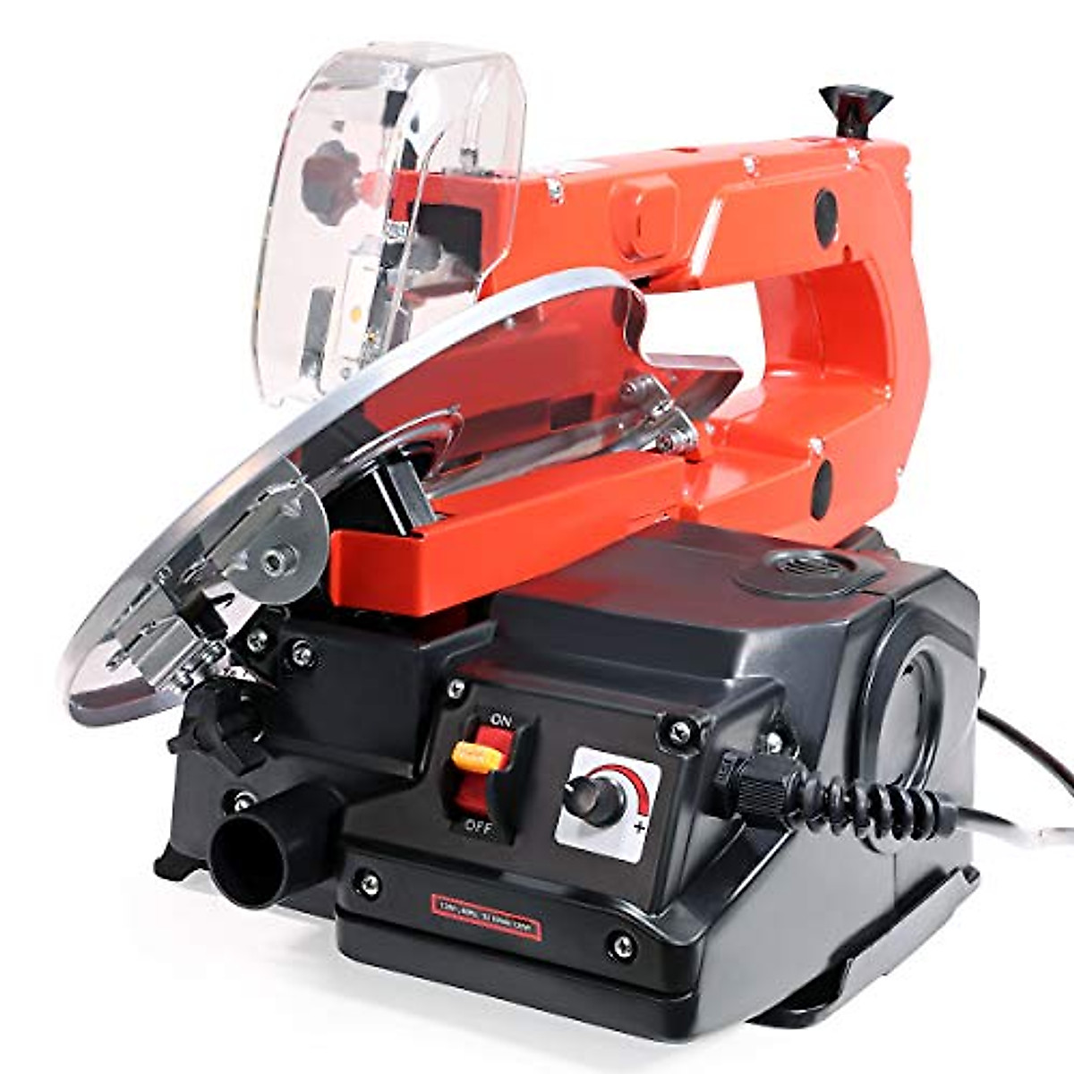XtremepowerUS 16-inch Scroll Saw 400-1650 SPM Variable Speed Scroll Saw Machine,Red