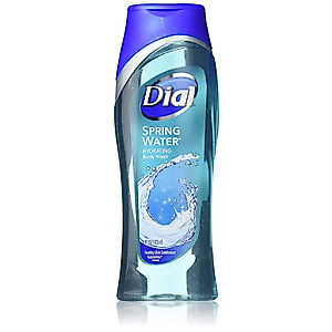 Dial Body Wash Spring Water 16 Ounce Hydrating (473ml) (Pack of 2)