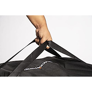 Blackstone Tabletop Griddle w/Hood Carry Bag, 5510, Portable BBQ Grill Griddle Carry Bag for Travel - 600D Heavy Duty Weather-Resistant Cover Accessories, Black, 22 inch