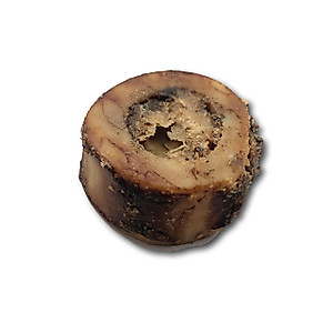 Top Dog Chews - Dog Bones with Bone Marrow, Made in The USA, (6 Slices), Beef Femur, Long Lasting Dog Chews, All-Natural - Great for Small and Medium Dogs