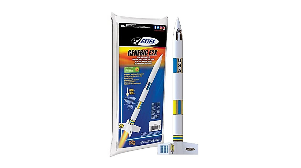 Build Your Own Estes E2X Rocket Kit | Soar Up to 1100 ft | STEM Fun