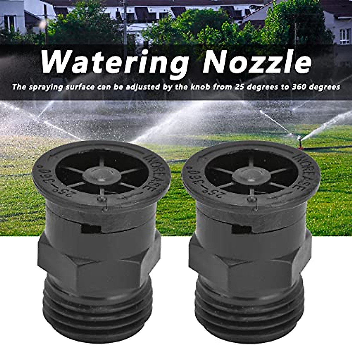 Watering Nozzle, Spray Nozzle Evenly for Gardens for Professional Use for General Purpose for Lawns