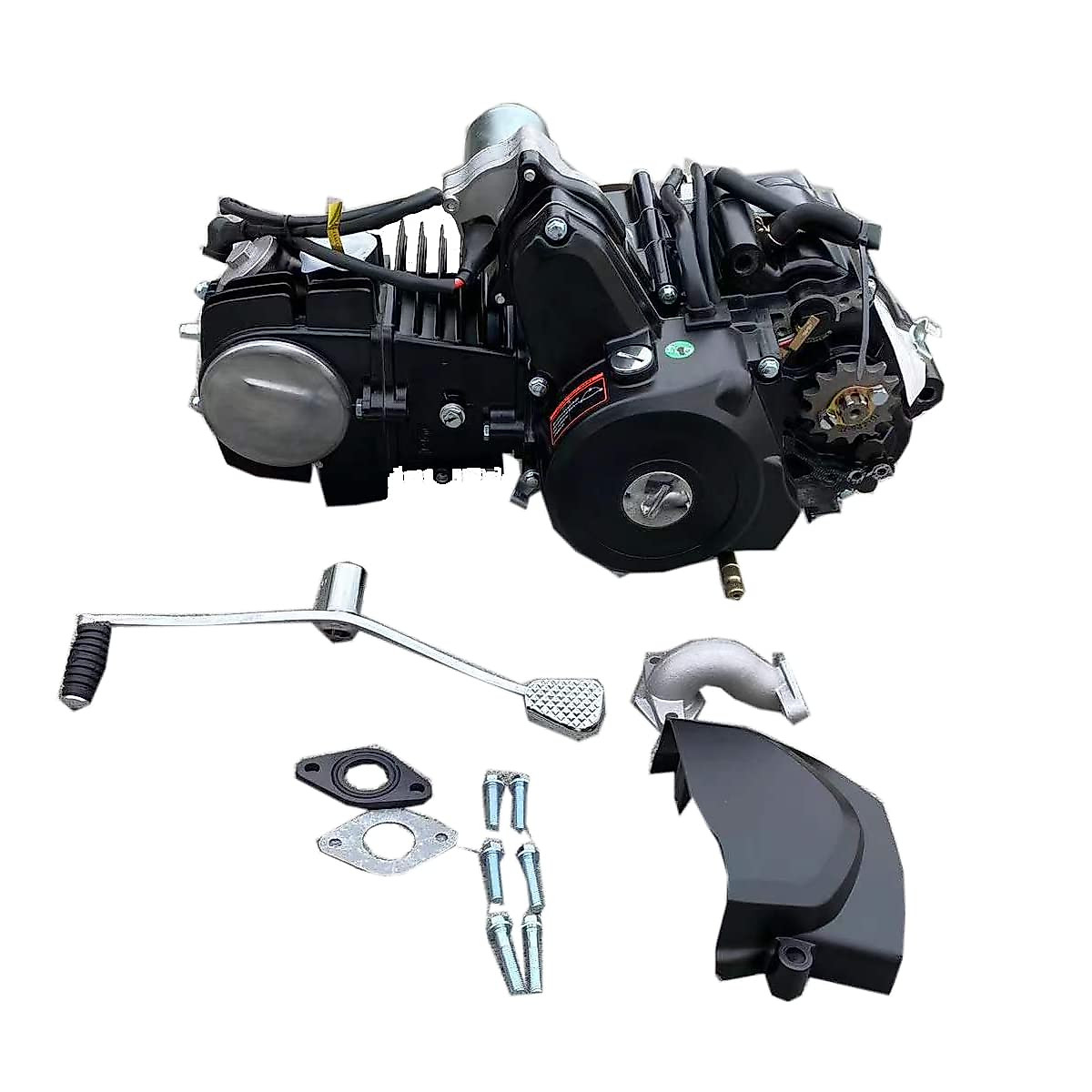 X-PRO 125cc 4-Stroke ATV Gokart Engine with Automatic Transmission with Reverse, Electric Start