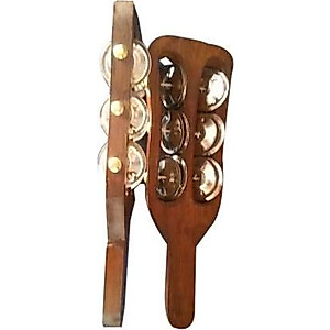 kartal Instrument-Hand Cymbals Manjeera jhika Indian Tranditional Music Instrument Percussion| Hand Taal khartal kartal Indian Musical Instrument Professional jhika