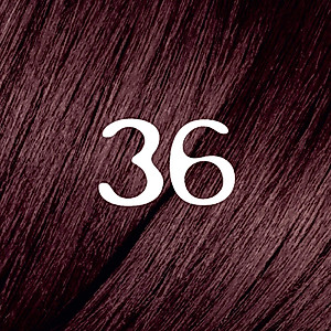 L’Oréal Paris Feria Multi-Faceted Shimmering Permanent Hair Color, Chocolate Cherry, Hair Dye Kit, Pack of 2