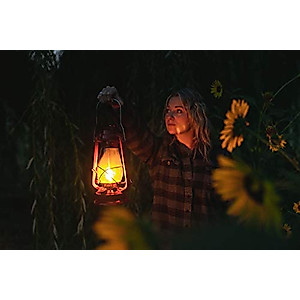 Stansport 12" Hurricane Lantern (127), 12inch, Red