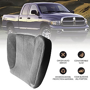 sportuli Gray Driver Side Bottom Cloth Seat Cover Replace for 2003 2004 2005 Dodge Ram 1500 2500 3500 (03-05)