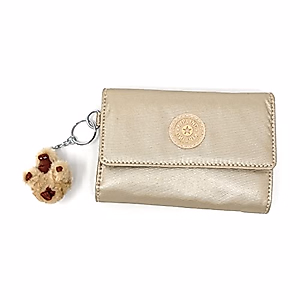 Kipling Pixi Medium Organizer Wallet Starry Gold Metallic