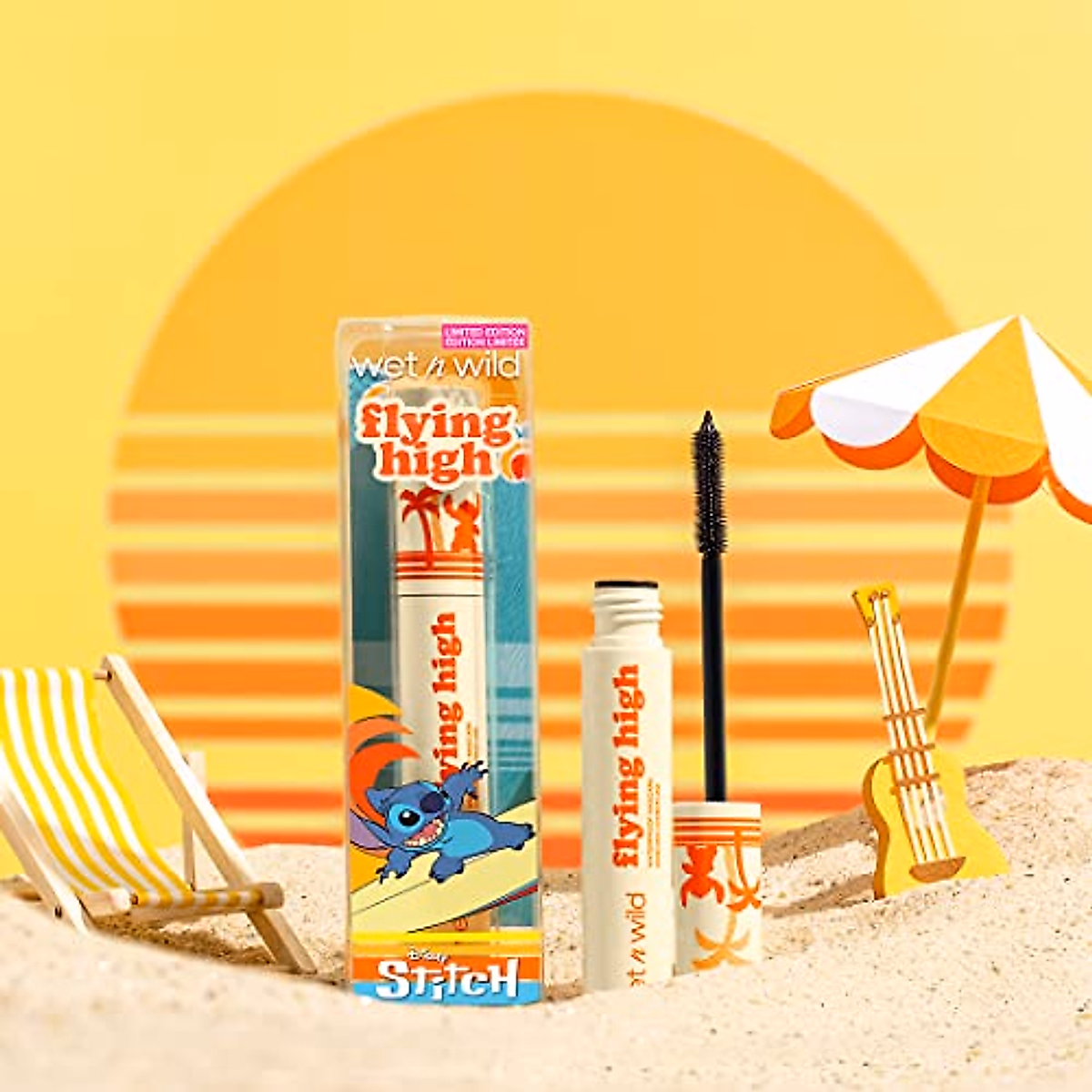 Wet n Wild Disney Lilo And Stitch Waterproof Mascara Volumizes And Lengthens, Flying High