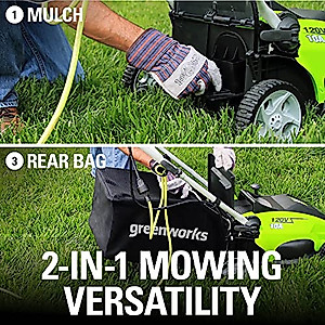 Greenworks 10 Amp 16-inch Corded Mower, 25142