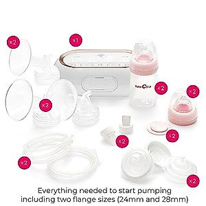 Spectra - Synergy Gold Portable - Dual Adjustable Electric Breast Pump - Breastfeeding Essential