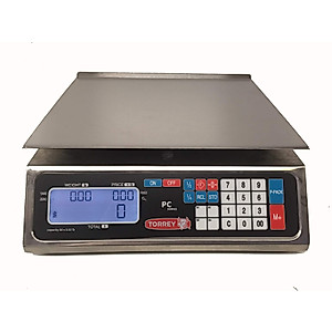 Tor Rey PC-80L Price Computing Scale,NTEP,Legal for Trade,80X0.02lb,Stainless Steel,Platter 11"X14"New