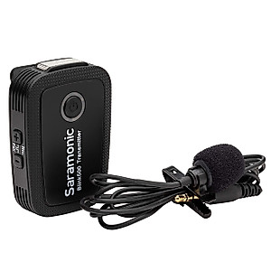 Saramonic Blink 500 B5 TX+RX 2.4GHz Micro-Wireless Lavalier System w/USB-C Dual-Receiver for Android Devices, Black