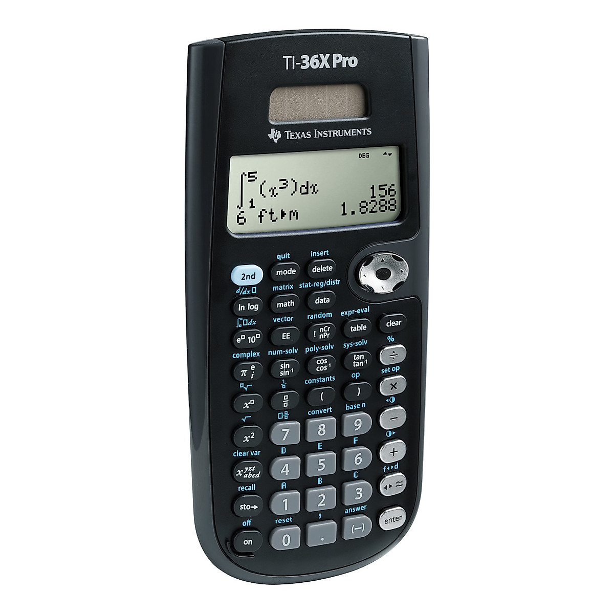 Texas Instruments TI-36X Pro Engineering/Scientific Calculator | 9.7 Inch | Black.