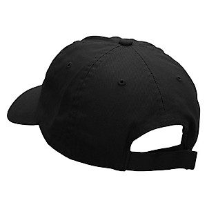 Bowser Silhouette Embroidered Low Profile Dyed Cotton Twill Cap - Black OSFM