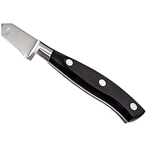 ARCOS Carving Knife 10 Inch Stainless Steel. Ham Slicer Knife for Cutting Ham and Meat. Ergonomic Polyoxymethylene Handle and 250mm Blade. Series Riviera. Color Black