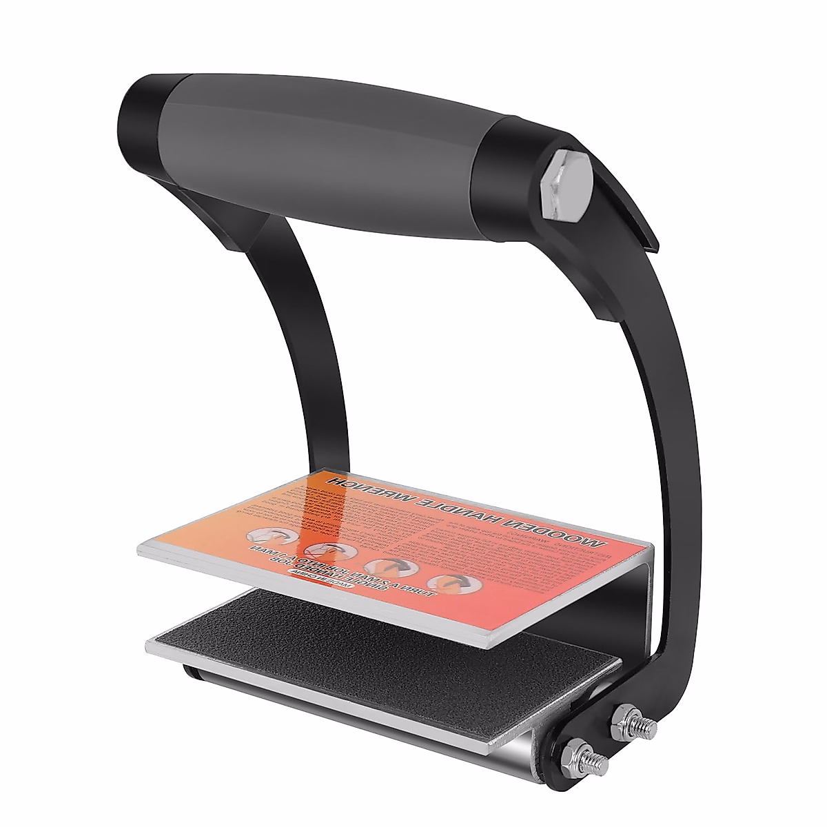 FAHKNS Panel and Plywood Carrier Tool, 0 to 1 Grip Range Sheetrock Gripper Carrying Soft-Grip Handle Gripper Lift for Clamp Wood Board Drywall Lifter Single Hand Adjustable