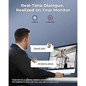 REOLINK 36 Channel Network Video Recorder for Security Camera System, Work with 12MP/4K/5MP/4MP HD Reolink IP Cameras NVR, Integrated O/I Alarm System, 3 HDD Bays, No HDD Included, RLN36