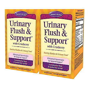 Nature's Secret Urinary Flush & Support 60 Capsules (Pack of 2)