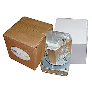 DutchCrafters Rotating Light Kit, Revolving Lighthouse Beacon Light, 36RPM, 120v Wired Lighting, Fits 3' - 12' Decorative Amish Lighthouse