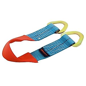 Erickson 58409 Blue Deluxe 2" x 24" Axle Strap, 10000 lb Load Capacity
