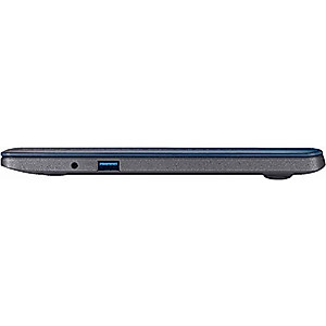 Asus Vivobook E203MA Thin and Lightweight 11.6” HD Laptop, Intel Celeron N4000 Processor, 4GB RAM, 64GB eMMC Storage, 802.11AC Wi-Fi, HDMI, USB-C, Win 10