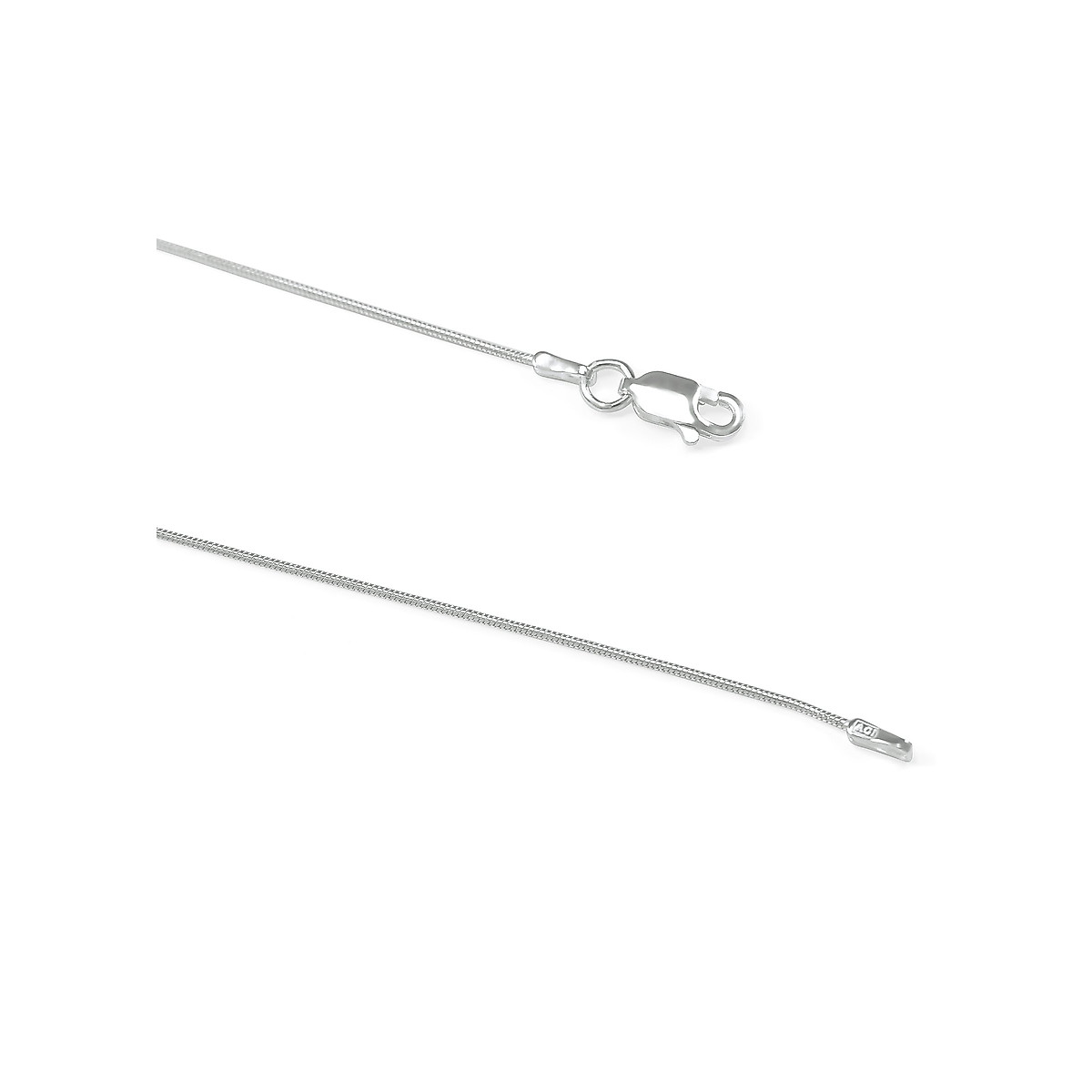 The Collegiate Standard Alpha Omicron Pi Sterling Silver Lavaliere with 18in Chain