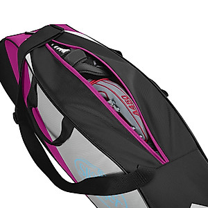 Louisville Slugger Tote Bag, Pink/White/Black, L: 35" W: 6.5" H: 9"