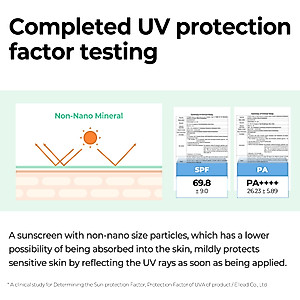 SOME BY MI Truecica Mineral Calming Tone-Up Suncream / SPF50+, PA++++ / 1.69Oz, 50ml / Brightening and Calming Effect/Mild Sun and UV Protection Sunscreen for Sensitive Skin