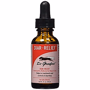 Dr. Goodpet Homeopathic Digestion/Diarrhea Formula for Pets, Small