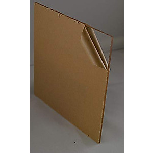 3/16" (0.177”) Clear Acrylic 24"x12" Plexiglass Sheet (5 mm) Thick Cast Sheet Nominal Size AZM …