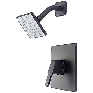 Olympia T-2395-MB i3 Single Handle Shower Trim Set Matte Black