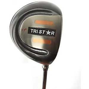 AGXGOLF Ladies Right Hand, Petite Length (42.5 inch) Tri-Star 11 Degree Driving Wood Graphite + Head Cover; US Built