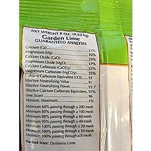 Burpee Organic Granular Garden Lime, 8 oz (2 Pack)