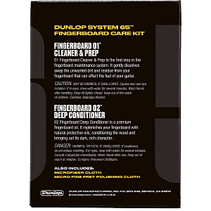 Dunlop 6502 Formula 65 Guitar Fingerboard Care Kit