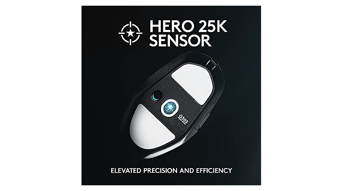 Logitech G303 Shroud Wireless Gaming Mouse - 25K DPI, LIGHTSPEED
