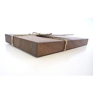 Walnut Solid Wood Cutting Board. Premium. Luxury Style. Handcrafted in Chicago. Butcher Block Style. Made in USA. Oiled & Ready for Use! 8"x5"x3/4"