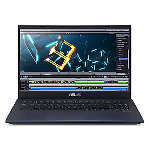 ASUS VivoBook K571 Laptop, 15.6” FHD, Intel Core i7-9750H CPU, NVIDIA GeForce GTX 1650, 16GB RAM, 256GB PCIe NVMe SSD + 1TB HDD, Windows 10 Home, K571GT-EB76, Star Black