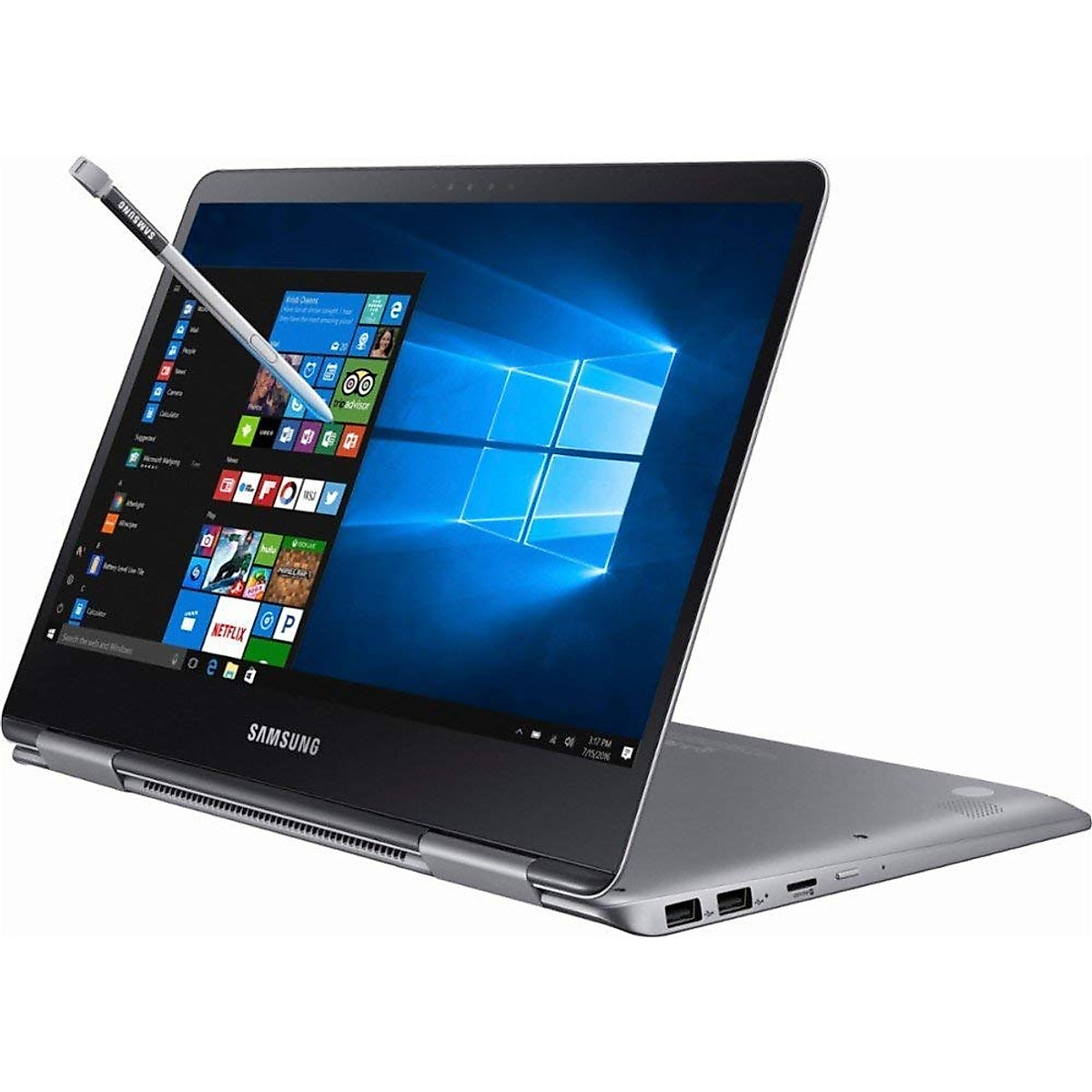 2018 Newest Flagship Samsung Notebook 9 Pro Business 13.3" FHD 2-in-1 Touchscreen Laptop/Tablet - Intel Quad-Core i7-8550U 8GB RAM 256GB SSD Backlit KB WLAN HDMI Win 10 - Built in S Pen (Renewed)