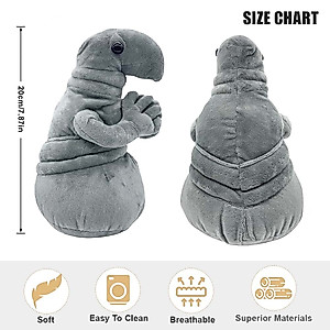 Vercico Zhdun Meme Plush Toys Weird Stuff Plushies Stuffed Animals for Boys Weird Gifts Homunculus Loxodontus 20cm