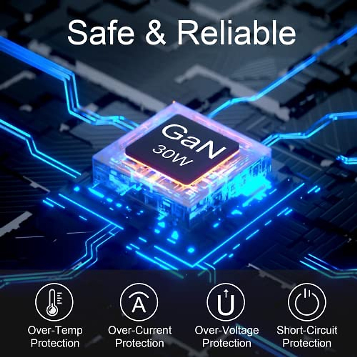 30W USB C Charger Block Jinsdar PD 3.0 PPS Fast Charging Power Adapter Type C Port Wall GaN Charge Super Fast Charger for iPhone 14 13 Plus Pro Max iPad Samsung S23 Google Pixel 7 Pro MacBook Air